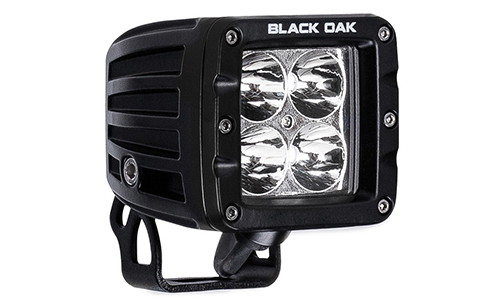 Black Oak™ 2-Inch Turret Style LED Pod with 10W CREE XM-L2 or 5W OSRAM ...